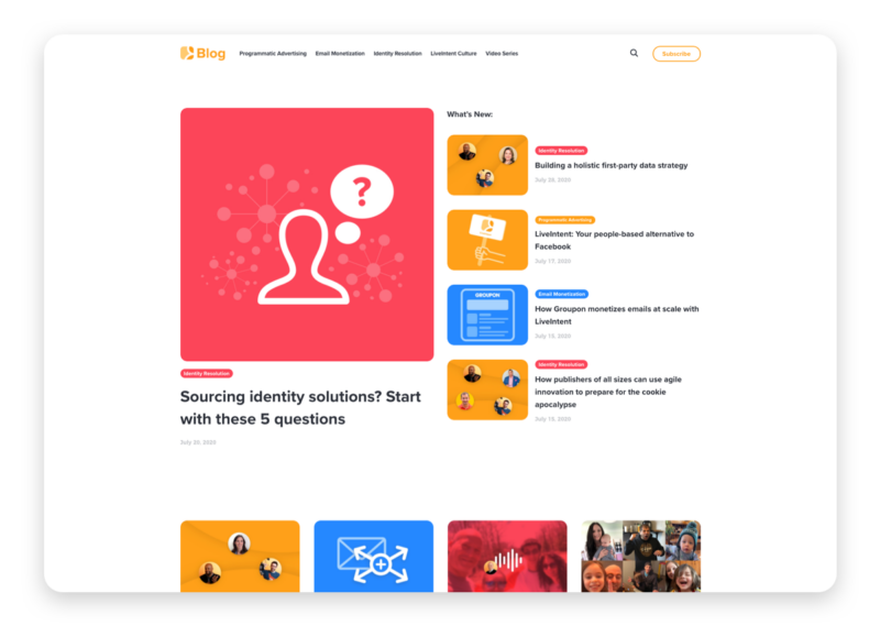 7 questions to ask yourself before revamping your blog - LiveIntent