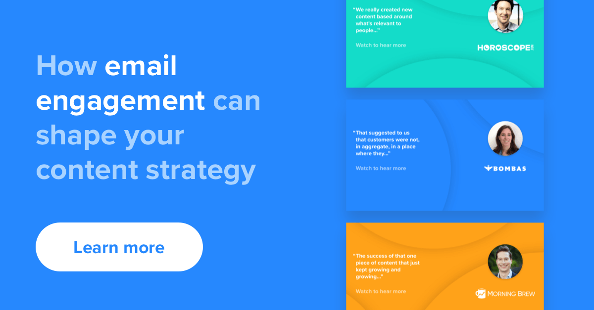 How email engagement can shape your content strategy - LiveIntent