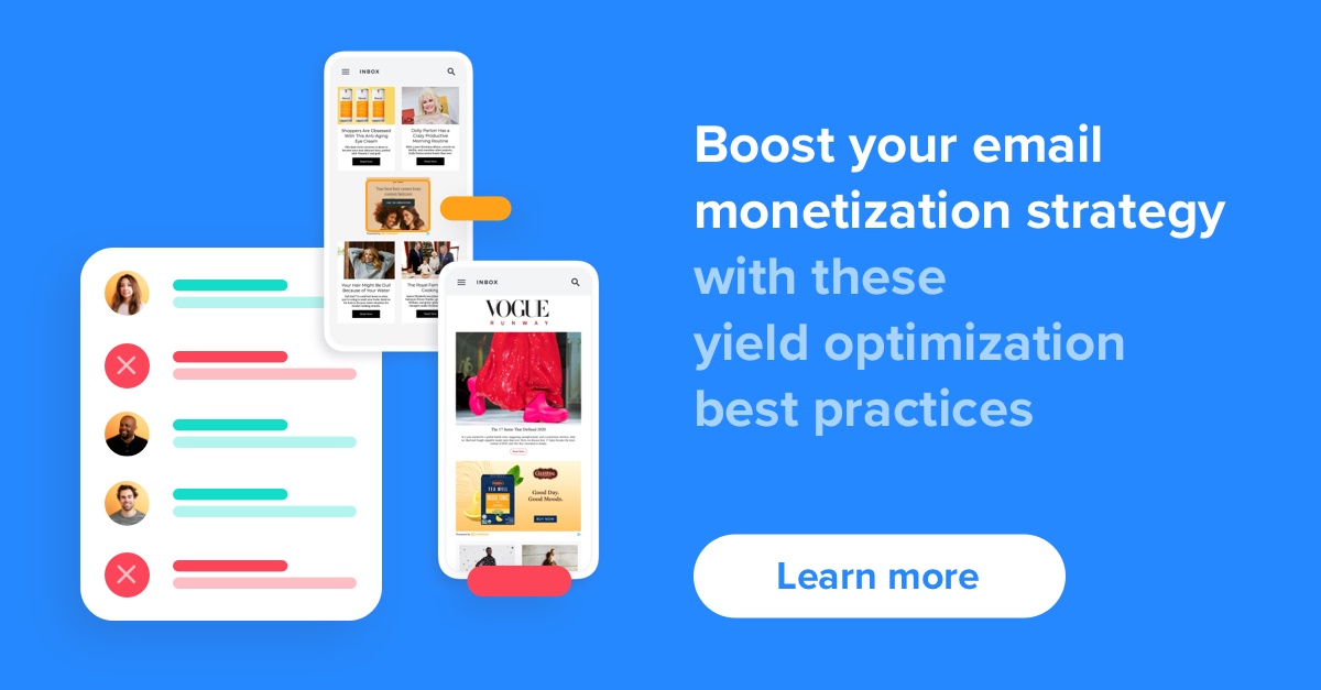 Boost your email monetization strategy with these yield optimization best practices - LiveIntent