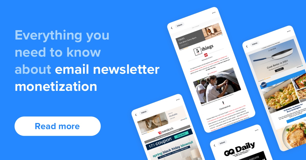 Email newsletter monetization: Everything you need to know