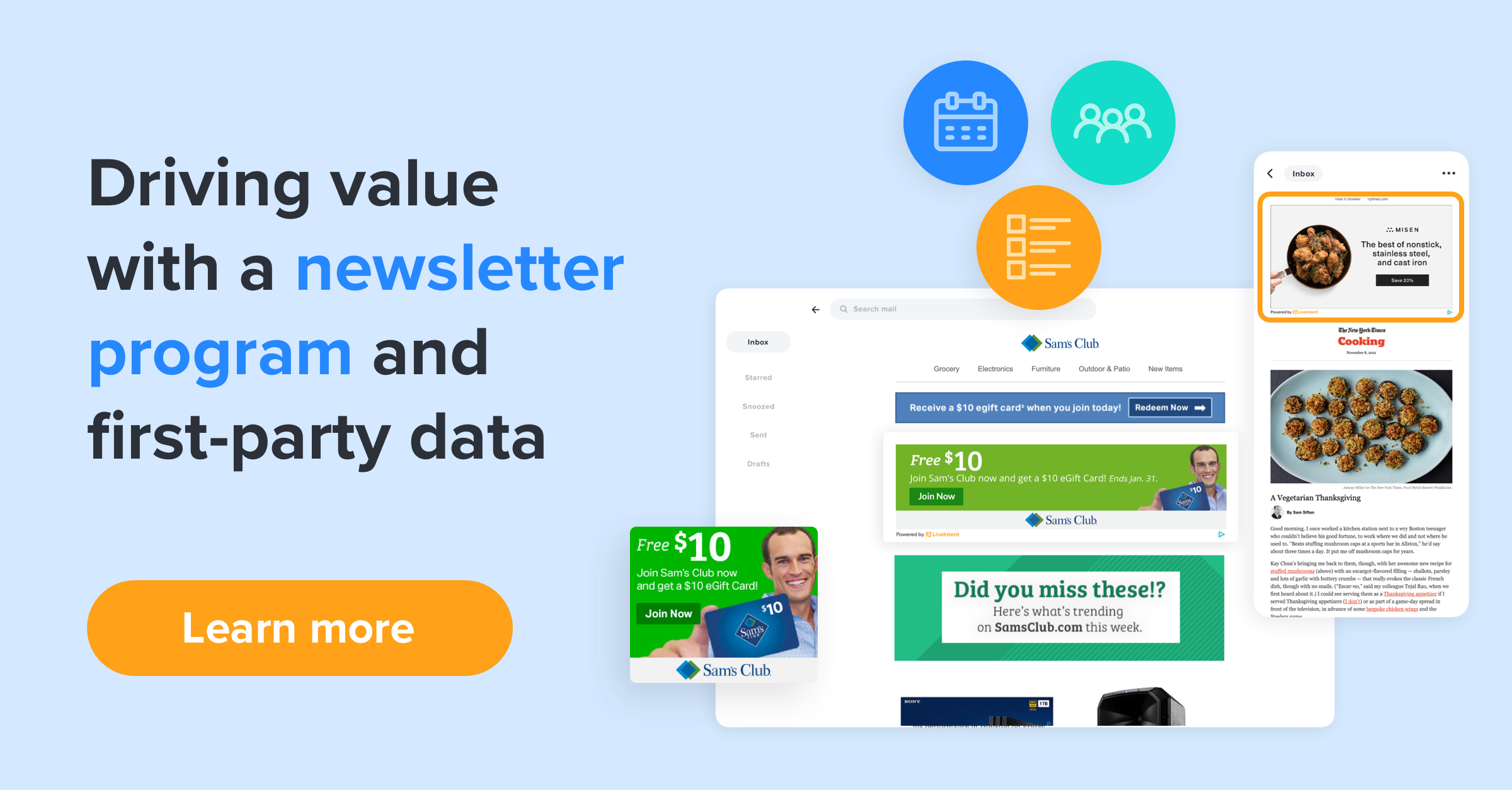 Driving value with a newsletter program and first-party data - LiveIntent