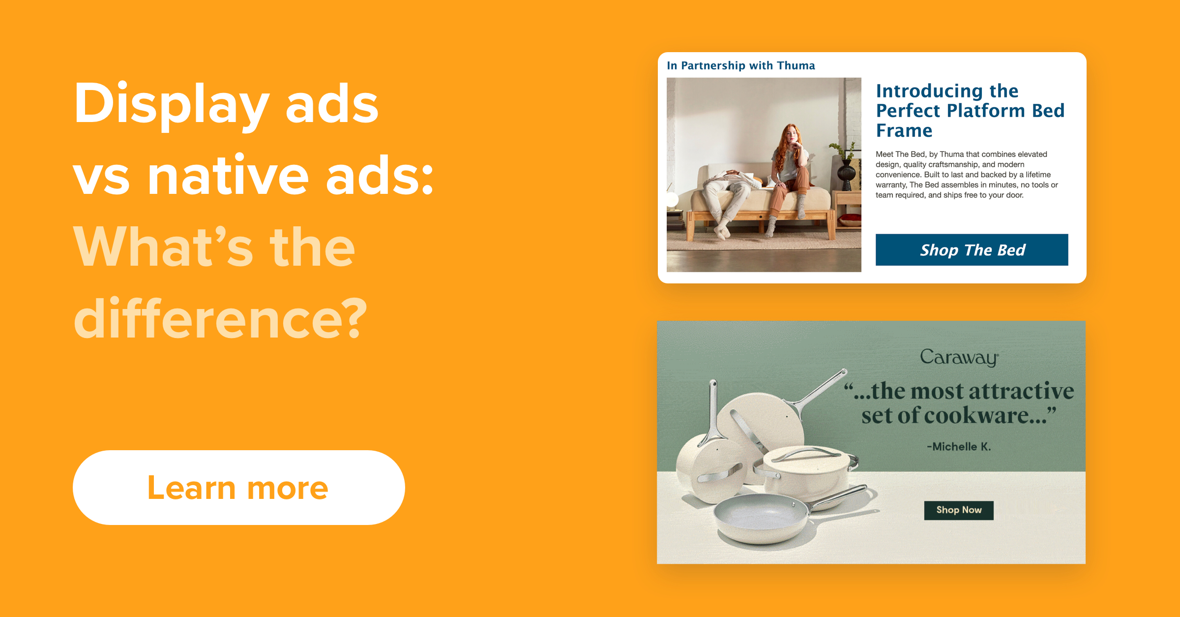 Display ads vs native ads: What's the difference? - LiveIntent Display ads vs native ads: What's the difference? - LiveIntent