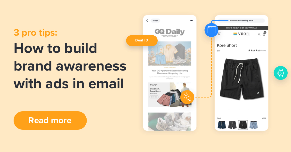 3 pro tips: How to build brand awareness with ads in email - LiveIntent