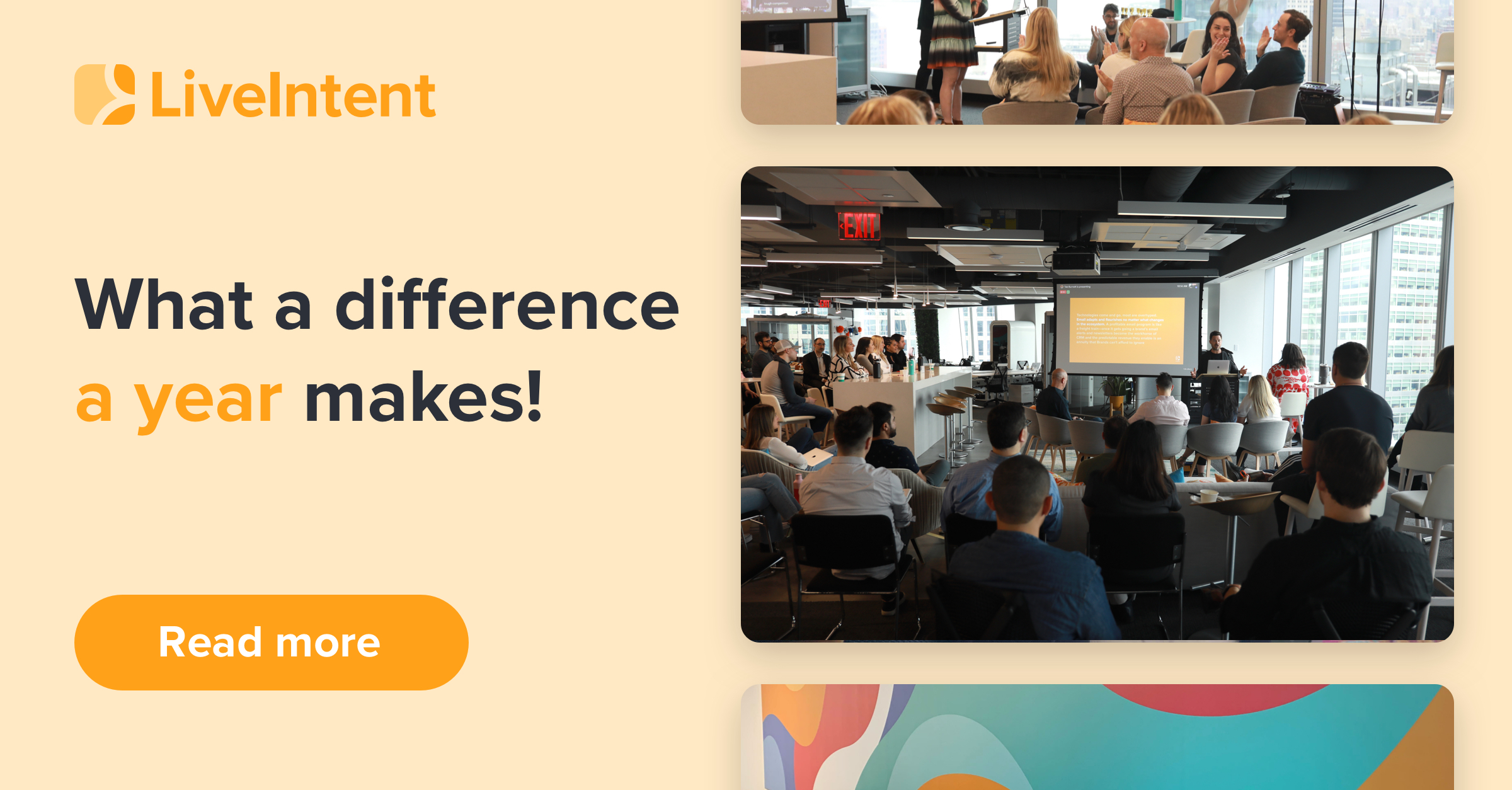 What a difference a year makes! - LiveIntent