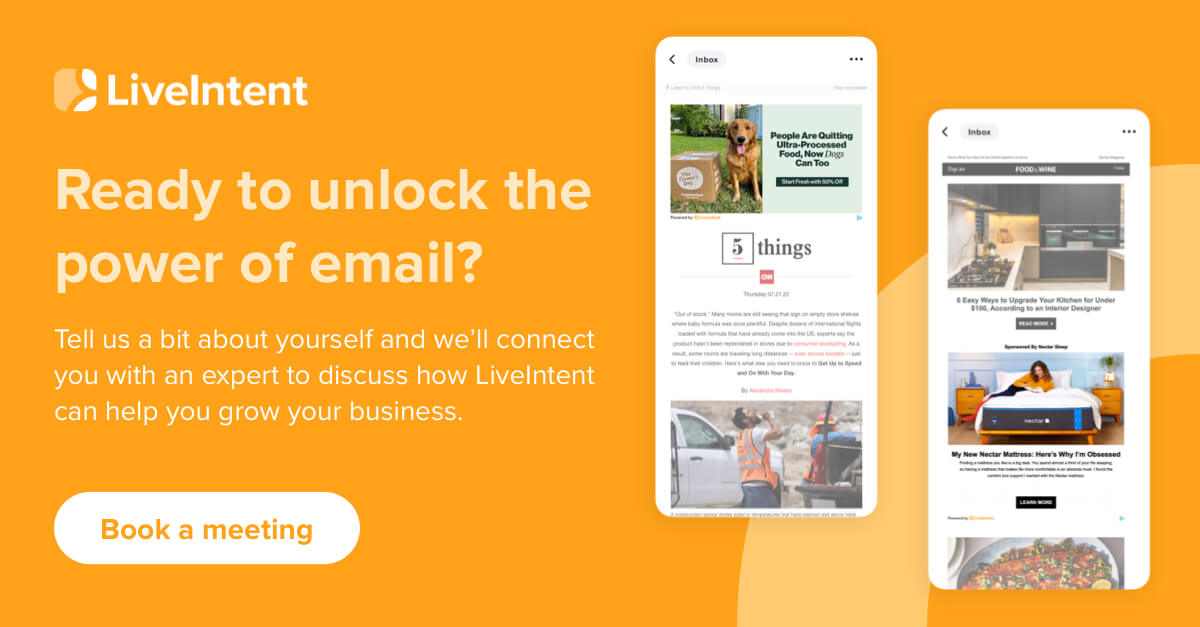 Book Meeting - LiveIntent